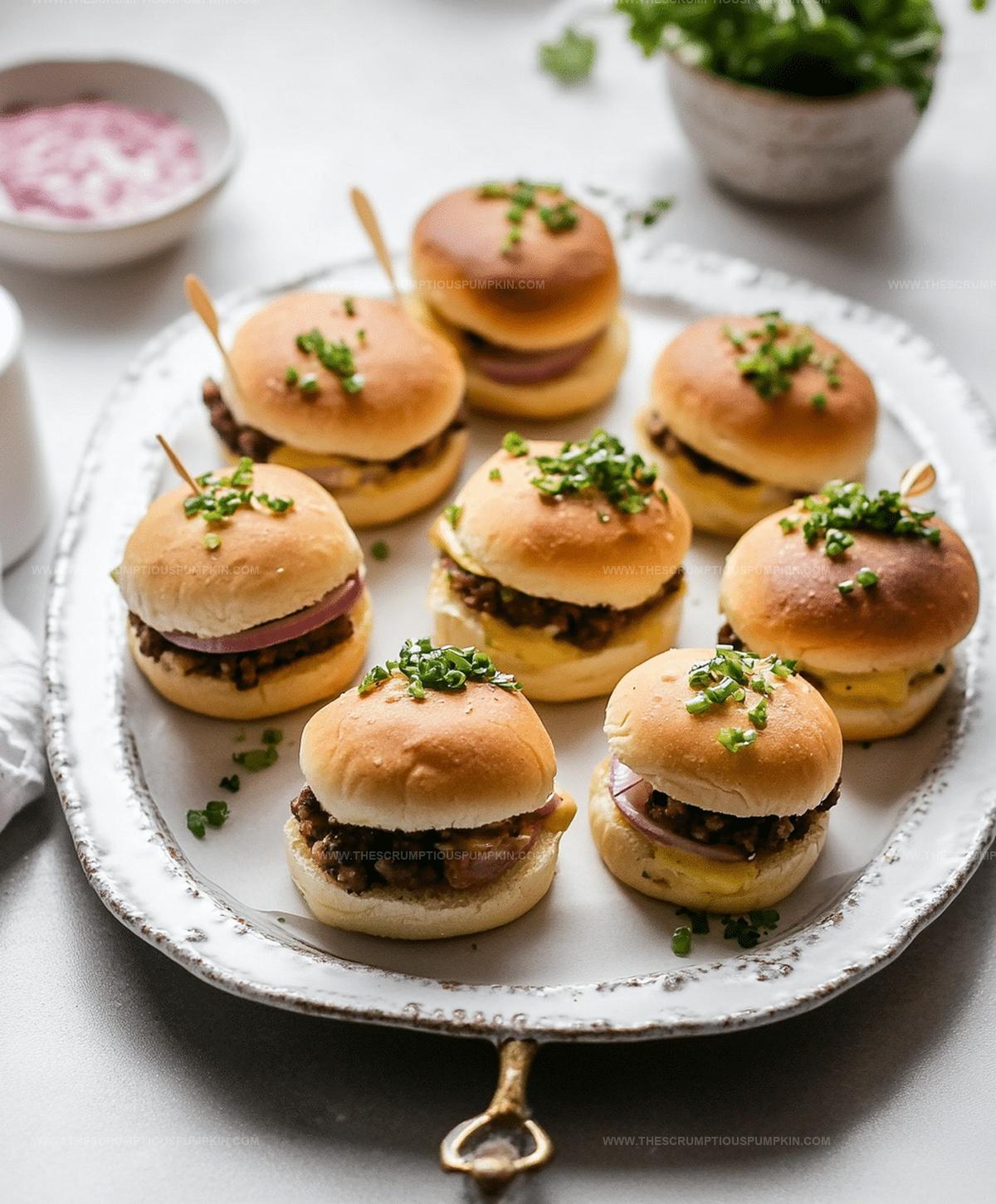Irresistible Mini Sliders Recipe: Tiny Burgers, Huge Flavor - The ...