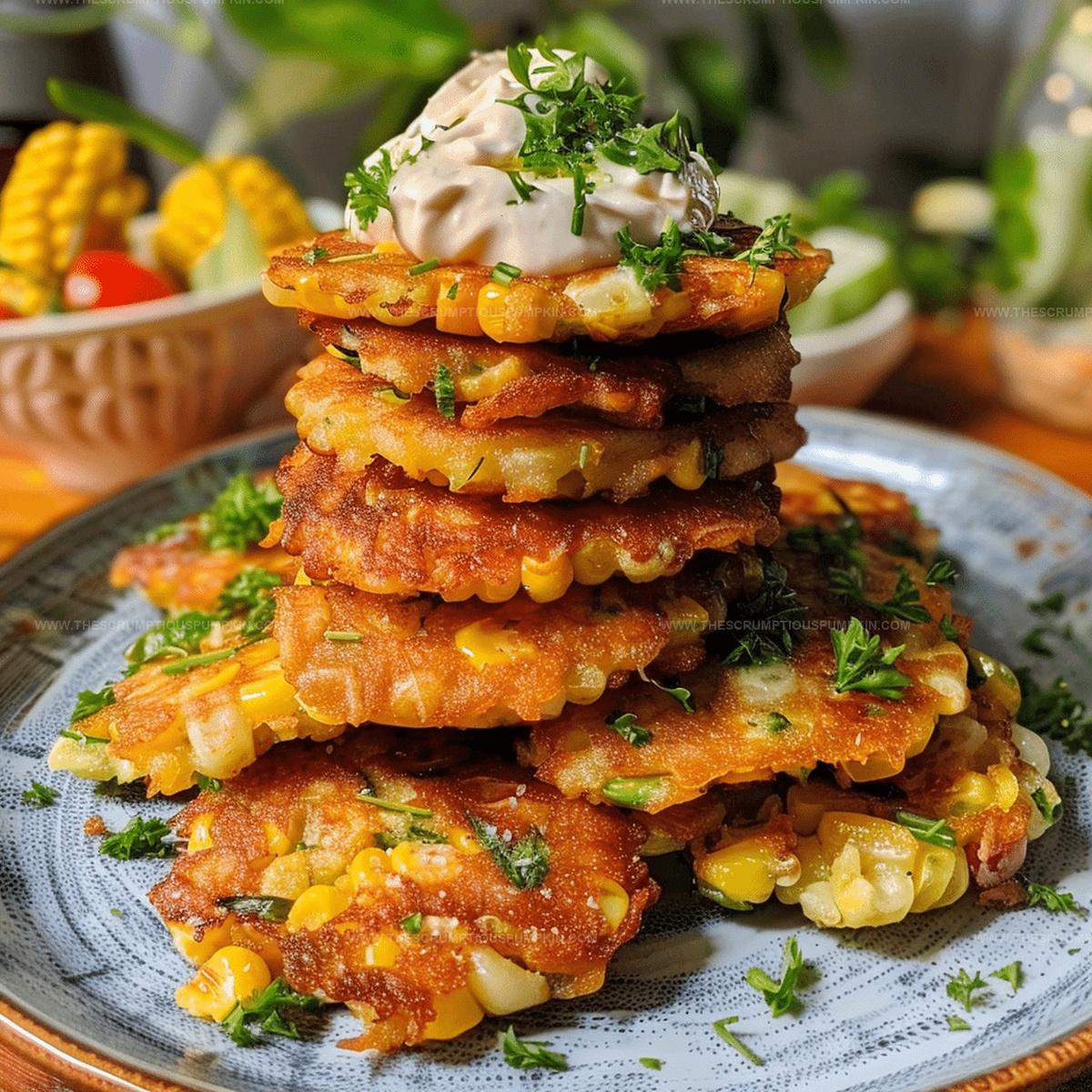 Quick Homemade Corn Fritters Recipe | Golden Crispy Perfection - The ...