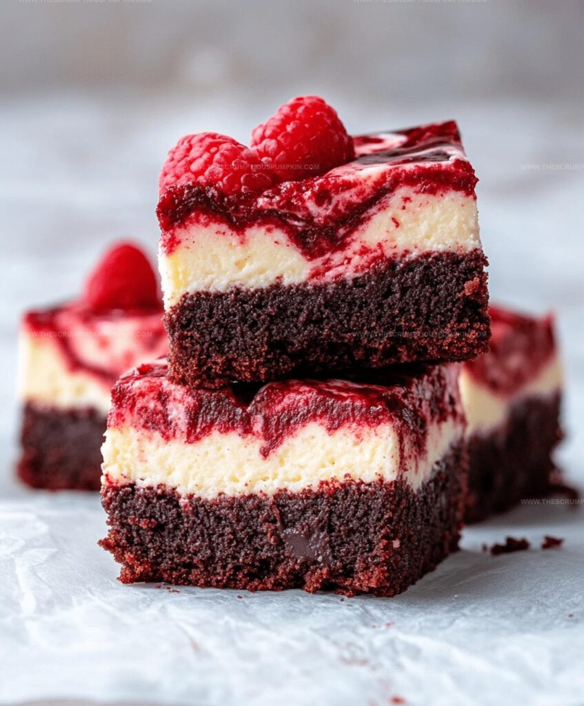 Decadent Red Velvet Cheesecake Swirl Brownies Recipe for Bliss - The ...