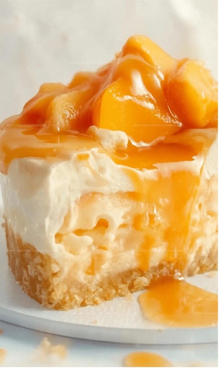 Heavenly Peach Cobbler Cheesecake Recipe: Sweet Summer Bliss - The ...