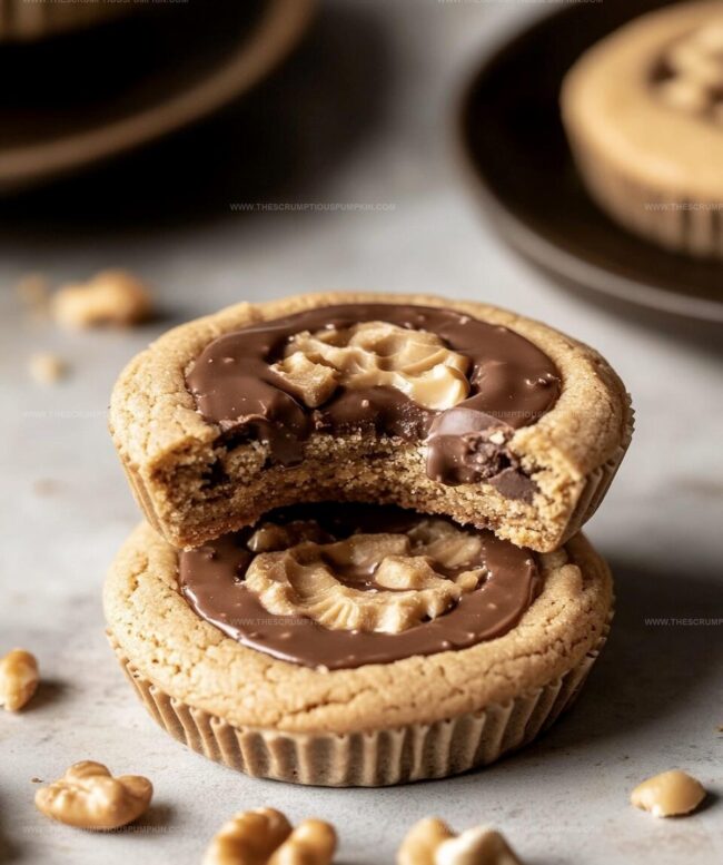 Decadent Peanut Butter Cup Delight Cookies Recipe - The Scrumptious Pumpkin