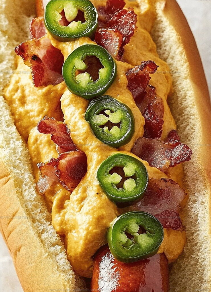 Sizzling Bacon Jalapeño Popper Hot Dogs Recipe: Spicy Joy - The ...