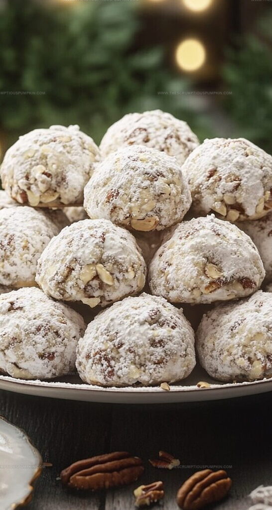 Dreamy Pecan Snowball Cookies Recipe: Holiday Magic in Every Bite - The ...