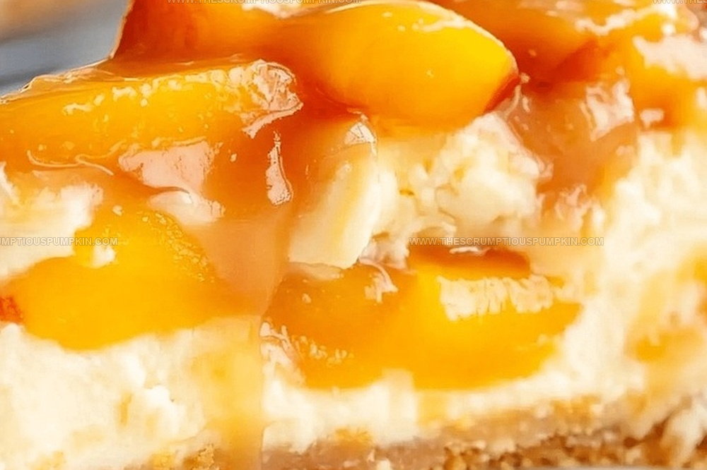 Heavenly Peach Cobbler Cheesecake Recipe: Sweet Summer Bliss - The ...